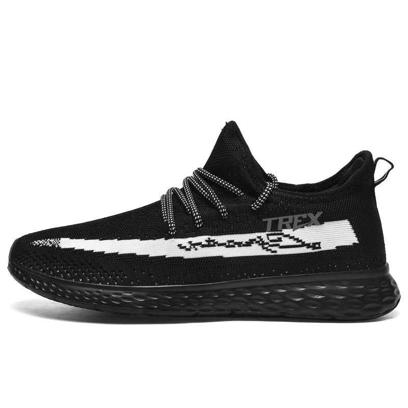 Sharp Black Mens Sports Shoes | Trex